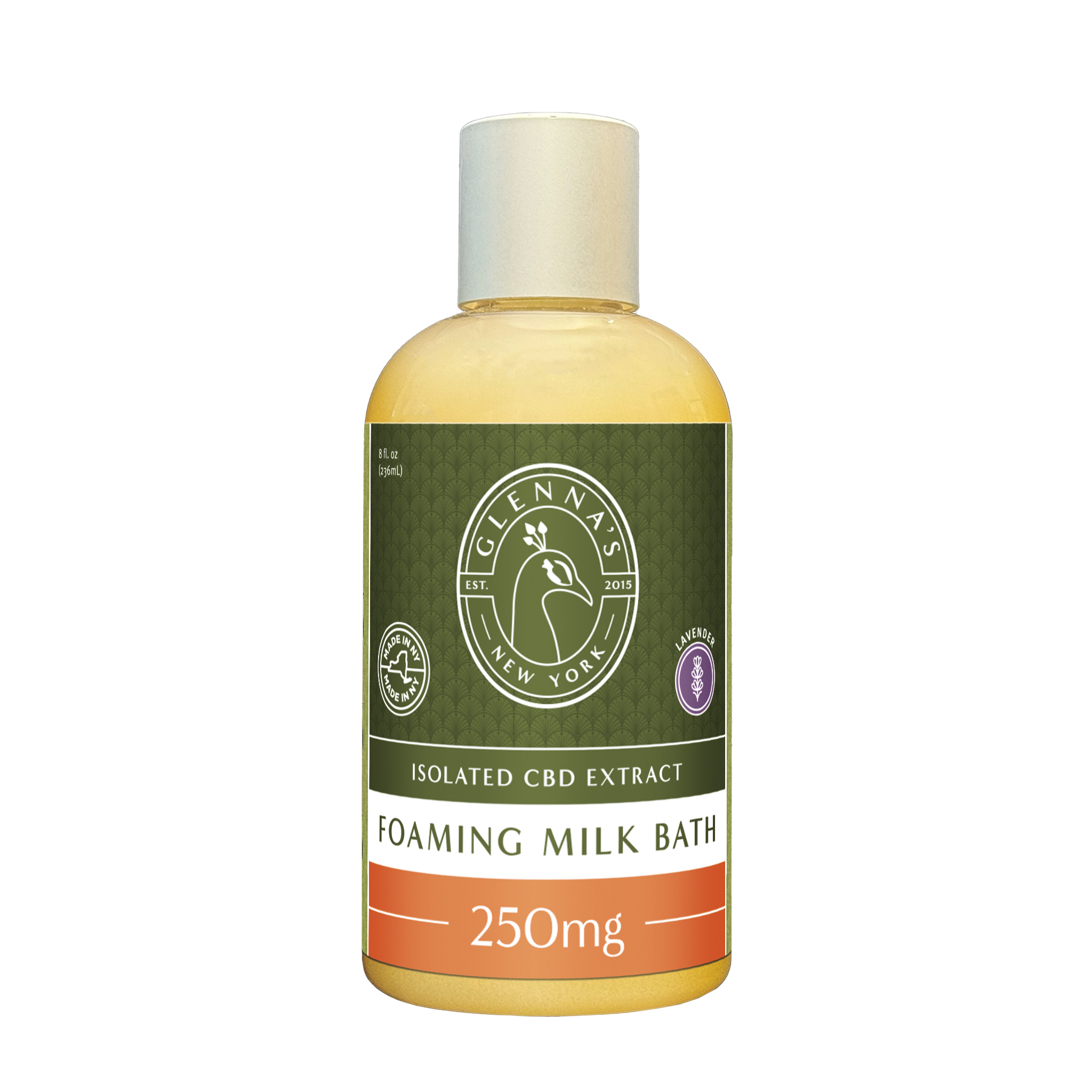 250MG Foaming Milk Bath – Glennas CBD